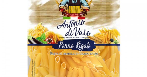 Paste Antonio Di Vaio Penne Rigate, 500g, Paste Grau, Paste Grau Dur ...