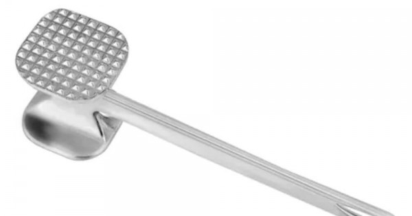Ciocan Inox Snitel, 24 cm, Argintiu, Ciocane Metalice Fragezirea Carnii ...