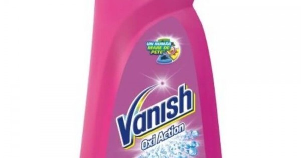 Solutie de Rufe VANISH Oxi Action Pink, 1L, Fara Clor, Detergent ...